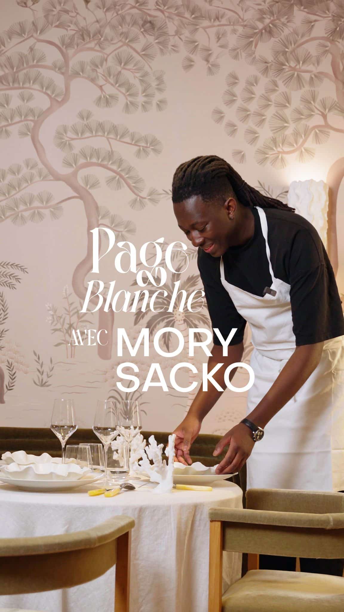 Page Blanche chez MoSuke avec Mory Sacko ! - Les arts de la table